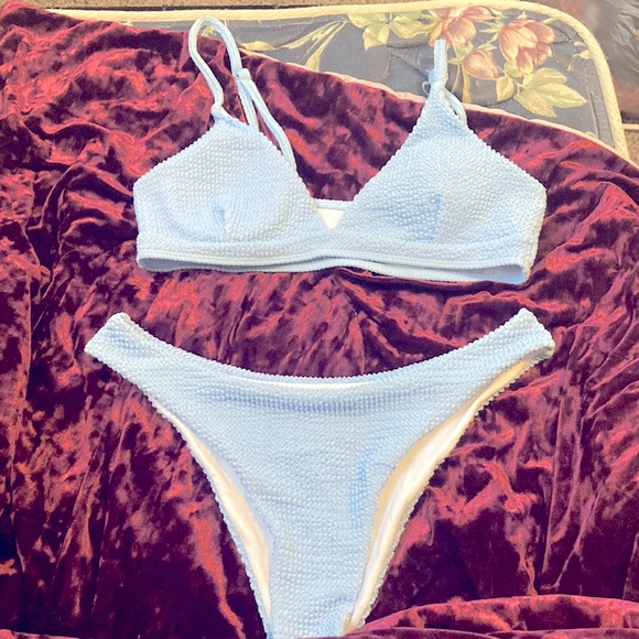 Swim | Light Blue Bathing Suit Brand New Only Wore To Try On Once ...